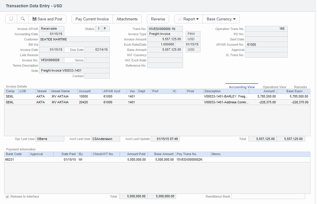IMOS - Business Rules